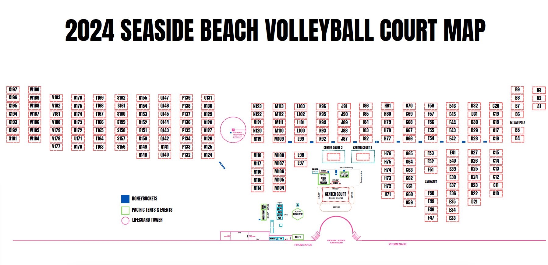 Seaside Beach Volleyball – August 10-13th, 2023